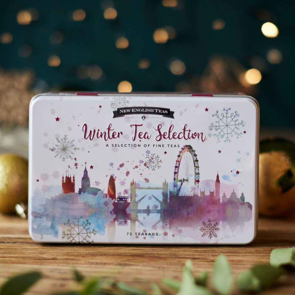 Winter Classic Tea Tin - Victorian Winter in London - New English Teas
